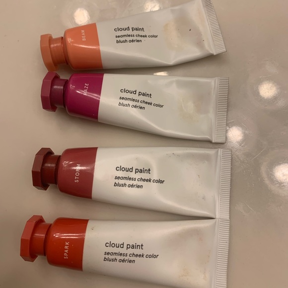 Glossier | Makeup | Glossier Cloud Paint In Beam Haze Spark Storm ...